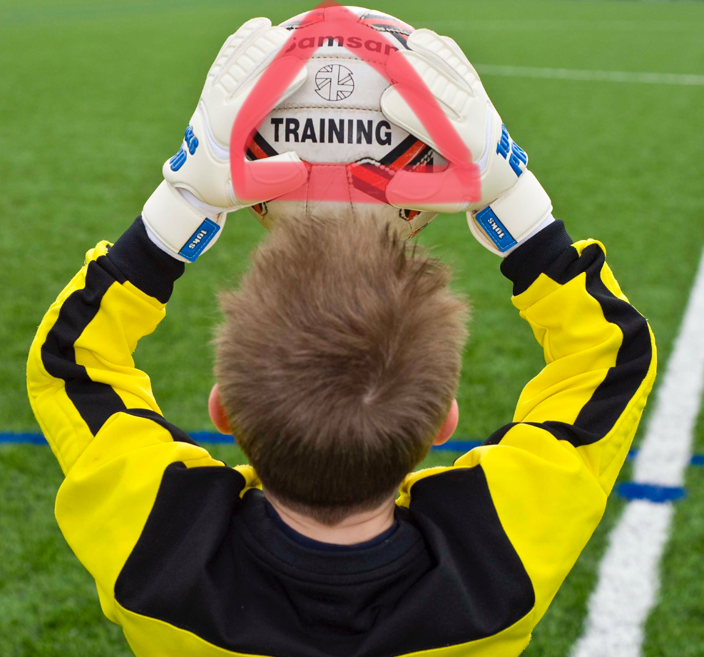 The Triangle – getting enough hand on the high shot – Goalkeeping Matters